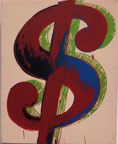 Dollar Sign by Andy Warhol on artnet