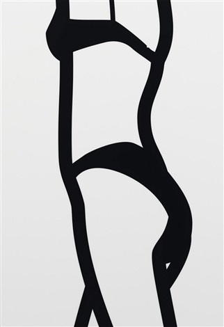 Watching Suzanne 1 Female Figure by Julian Opie on artnet