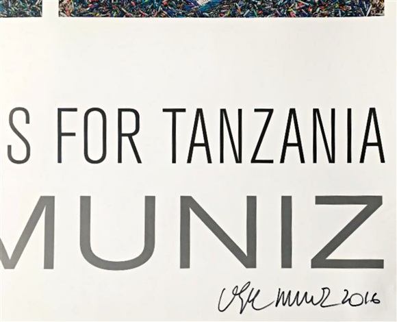 Paper Beads for Tanzania Hand Signed by Vik Muniz by Vik Muniz on artnet