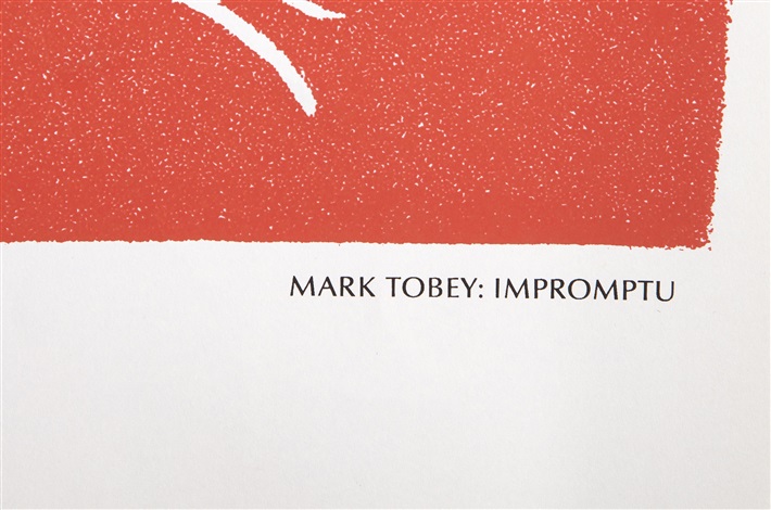 Impromptu by Mark Tobey on artnet