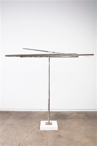 Four Lines in a T, IV by George Rickey on artnet