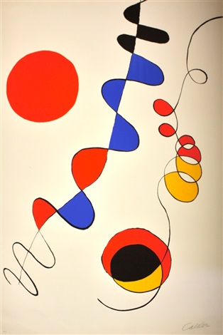 Sun and loops by Alexander Calder on artnet