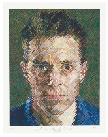 James by Chuck Close on artnet