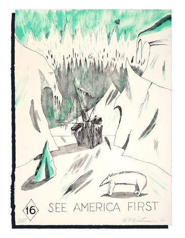 See America First 16 by Horace Clifford Westermann on artnet
