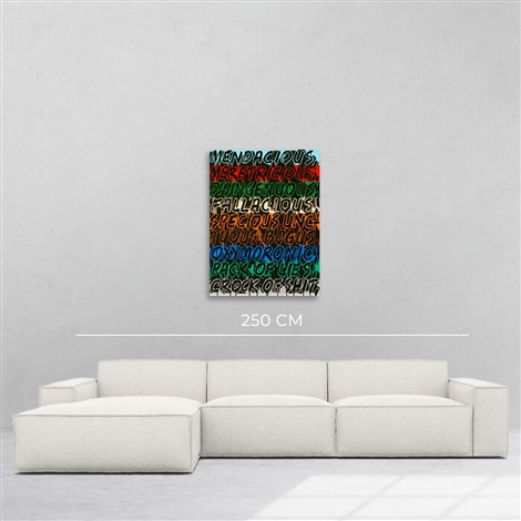 Mendacious by Mel Bochner on artnet