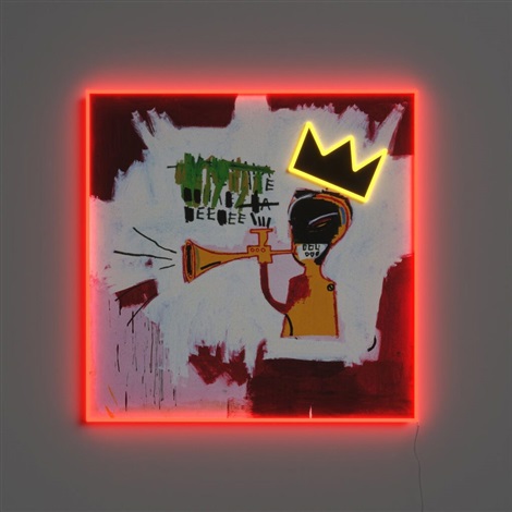 Trumpet Painting by Jean-Michel Basquiat on artnet