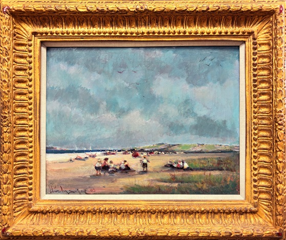 Heavy Skies at the Beach by Donald Roy Purdy on artnet