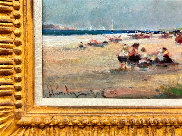 Heavy Skies at the Beach by Donald Roy Purdy on artnet