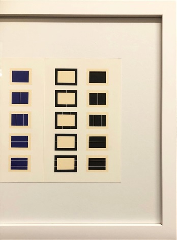 DONALD JUDD Series of Ten Woodcuts in Three Color States, 1988 by ...