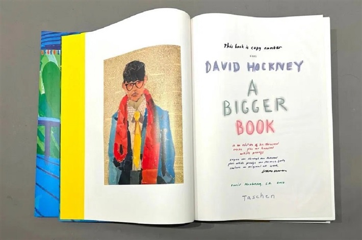 A Bigger Book by David Hockney on artnet