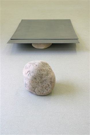 Relatum - go and stop by Lee Ufan on artnet