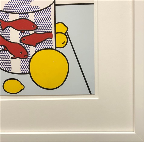Roy Lichtenstein - Still Life with Goldfish Bowl - Serigraph by Roy ...
