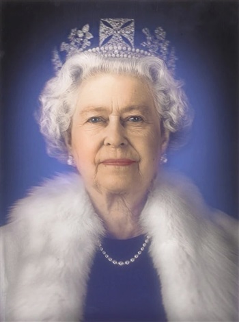 Queen Elizabeth II 1926-2022 by Chris Levine on artnet