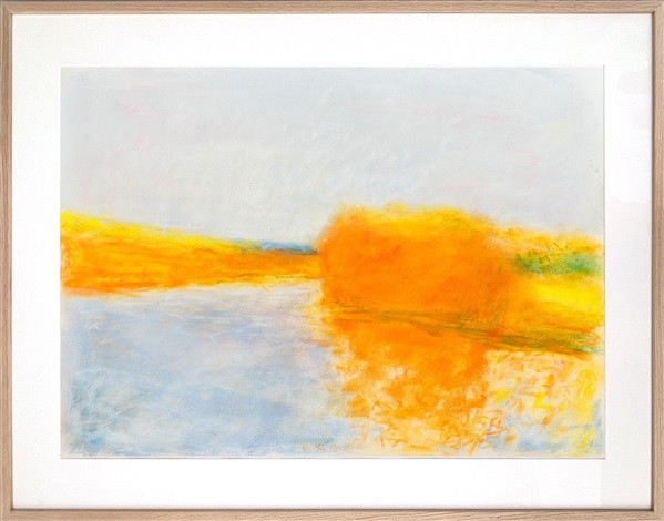 Spring Morning on the Connecticut River by Wolf Kahn on artnet