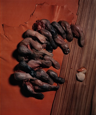 Meat Abstract 2 Tongues, London by Helen Chadwick on artnet