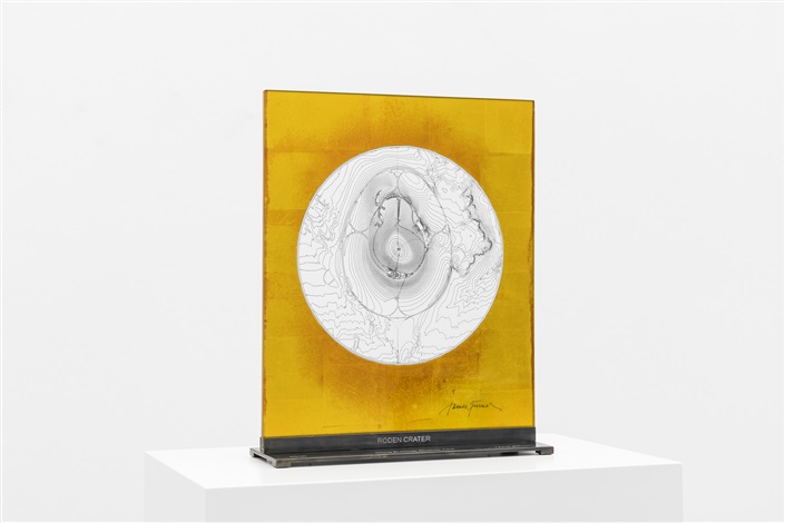 Roden Crater Site Plan along the Summer Solstice Axis by James Turrell ...