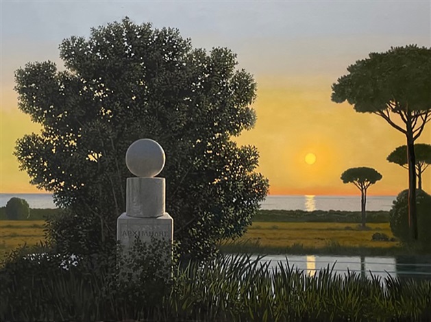 Tomb of Archimedes by David Ligare on artnet