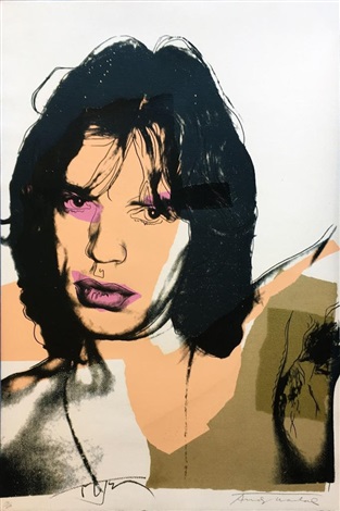 Mick Jagger, II.141 by Andy Warhol on artnet