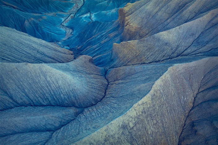 Blue Shale Folds by Zack Seckler on artnet