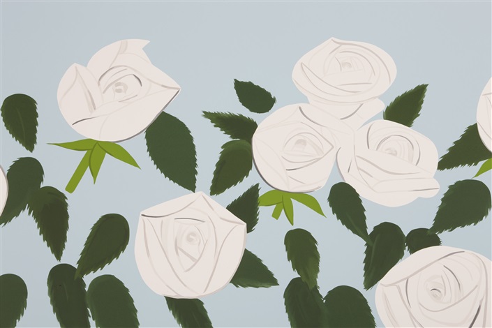 White Roses by Alex Katz on artnet