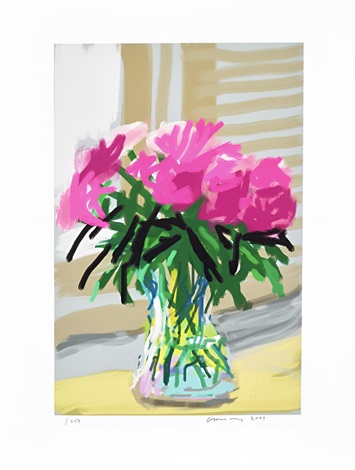 My Window, iPad drawing No. 535 by David Hockney on artnet