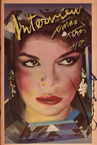 Signed Andy Warhol Interview Magazine by Andy Warhol on artnet
