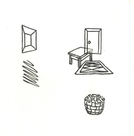 Interior 2 from Rubber Stamp Portfolio by Richard Artschwager on artnet