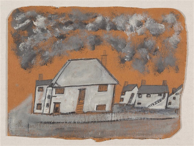 The White House The Old House Norway Cottage by Alfred Wallis on artnet