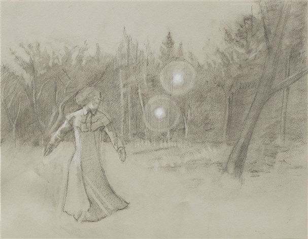Drawing for The Beguine by Robert Zeller on artnet