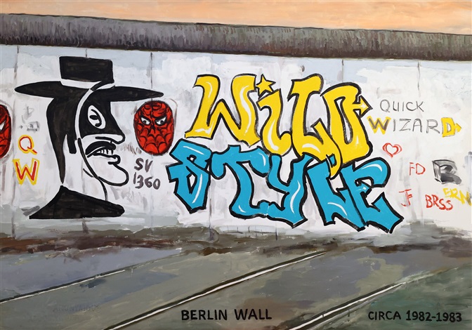 Wild Style Berlin Wall by Charlie Ahearn on artnet