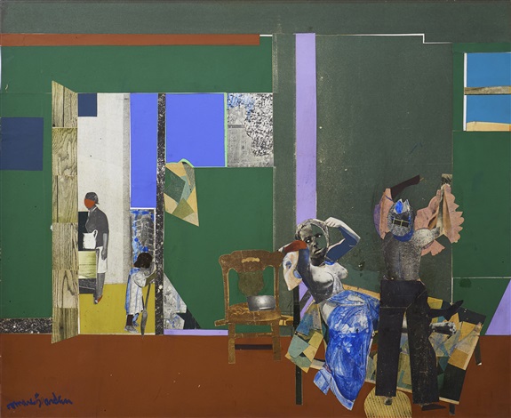 Four Figures by Romare Bearden on artnet