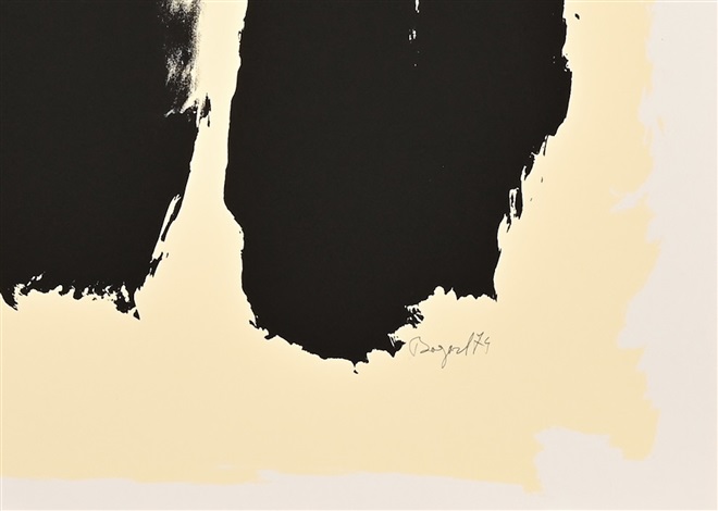 Black Stripes by Bram Bogart on artnet