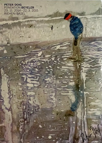 Peter Doig, Fondation Beyeler, 2015 Hand Signed by Peter Doig by Peter ...