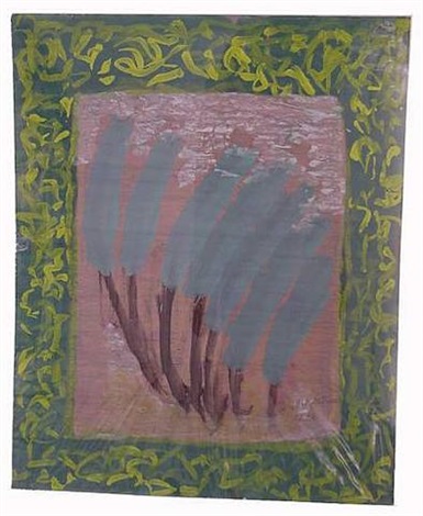 Seven Blue Flowers by Sybil Gibson on artnet