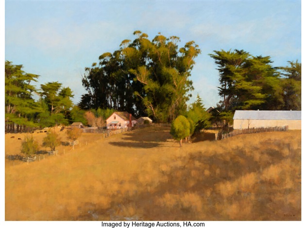 Charles Ranch, Fall Morning by James McVicker on artnet