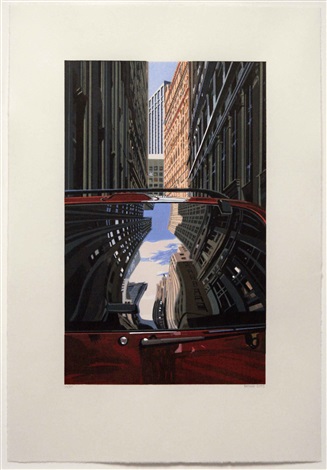 Downtown reflections by Richard Estes on artnet