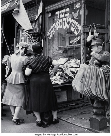 Jewish Shop on the Lower East Side, Manhattan by Andreas Feininger on ...