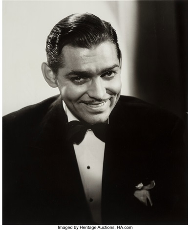 Clark Gable by George Hurrell on artnet