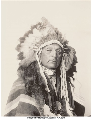 Chief Red Shirt, Cheyenne by Frank A. Rinehart on artnet