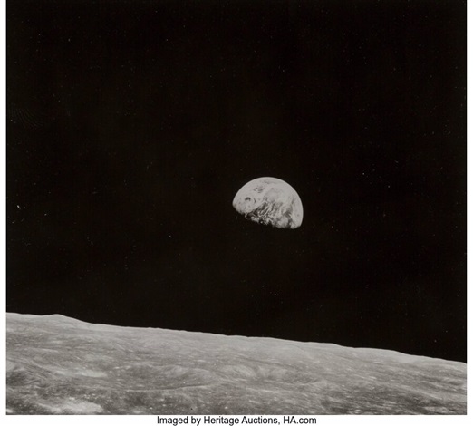 Earthrise, Apollo 8 by NASA on artnet