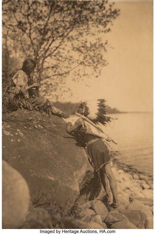 Group of Five Photographs of Native Americans by Roland Reed on artnet