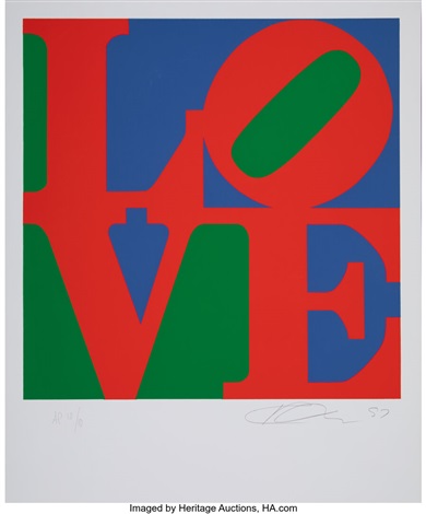 LOVE by Robert Indiana on artnet