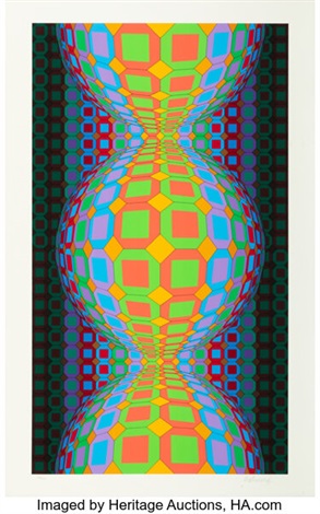 Kabba II by Victor Vasarely on artnet