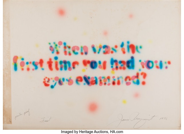 First When was the first time you have your eyes examined by James ...