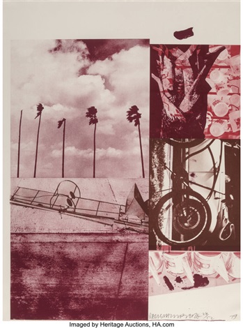 Grape Levee by Robert Rauschenberg on artnet