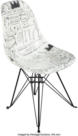 Jean-Michel Basquiat Case Study Furniture Chair by The Estate of Jean ...