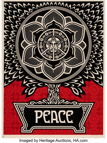 Peace Tree by Shepard Fairey on artnet