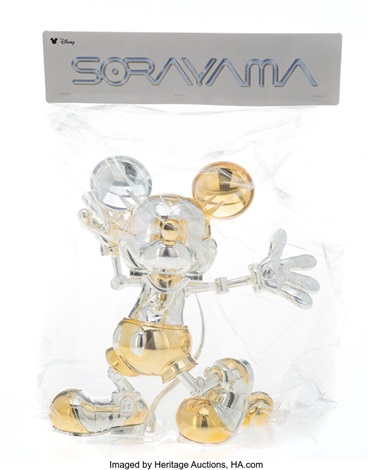 Mickey Mouse Now Future Sofubi Figure by Hajime Sorayama on artnet