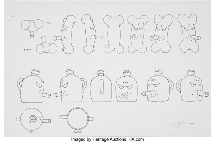 Lucius the Bone Elwood the Jug from Smorkin Mongers by Frank Kozik on ...