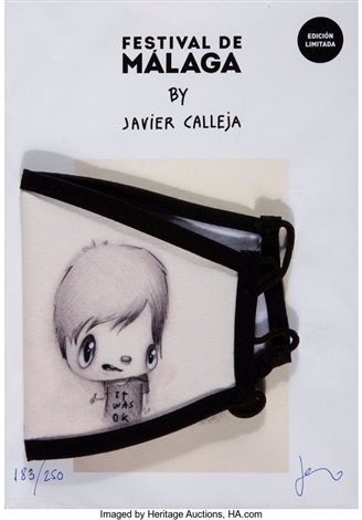Festival de Malaga, face mask by Javier Calleja on artnet